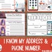 Phone Number and Address, Preschool Curriculum, Toddler Printable ...