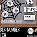 Halloween Spider Number Match Halloween Preschool Printable - Etsy