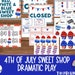 4th of July Sweet Shop Dramatic Play, Pretend Play, Classroom Dramatic ...