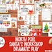 North Pole Santa's Workshop Dramatic Play, Pretend Play, Classroom ...