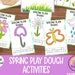 Spring Play Dough Activities, Play Dough Mats, Spring Preschool ...
