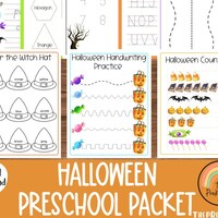 Halloween Educational Pack |halloween Bundle | Halloween Worksheets for ...