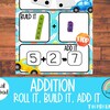 Construction Counting Activity, Preschool Worksheet, Preschool ...