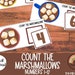 Count the Marshmallows Math Printable, Winter Preschool Printable ...