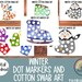 Winter Dot Markers and Cotton Swab Activities, Dab Markers, Winter Art ...