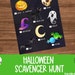 Halloween Scavenger Hunt, Preschool Printable, Halloween Printable ...