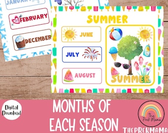 Months of the Year Spanish, Circle Time, Preschool Curriculum ...