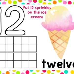 Ice Cream Play Dough Mats, Play Doh Mats, Toddler Activities ...