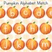 Pumpkin Alphabet Match, Montessori Materials, Homeschool Resources ...