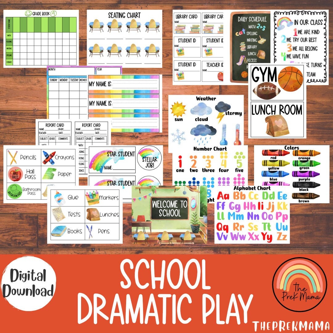 School Dramatic Play, Pretend Play, Classroom Dramatic Play, Playing ...
