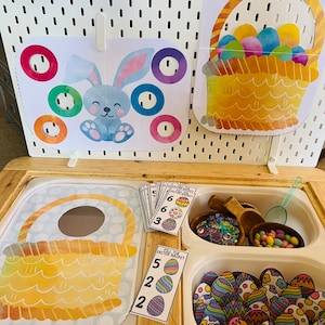 Easter Basket Sorting, Easter Flisat, Flisat Table, Flisat Insert ...