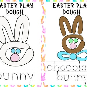 Easter Play Dough Activities, Easter Play Dough Mats, Easter Preschool ...
