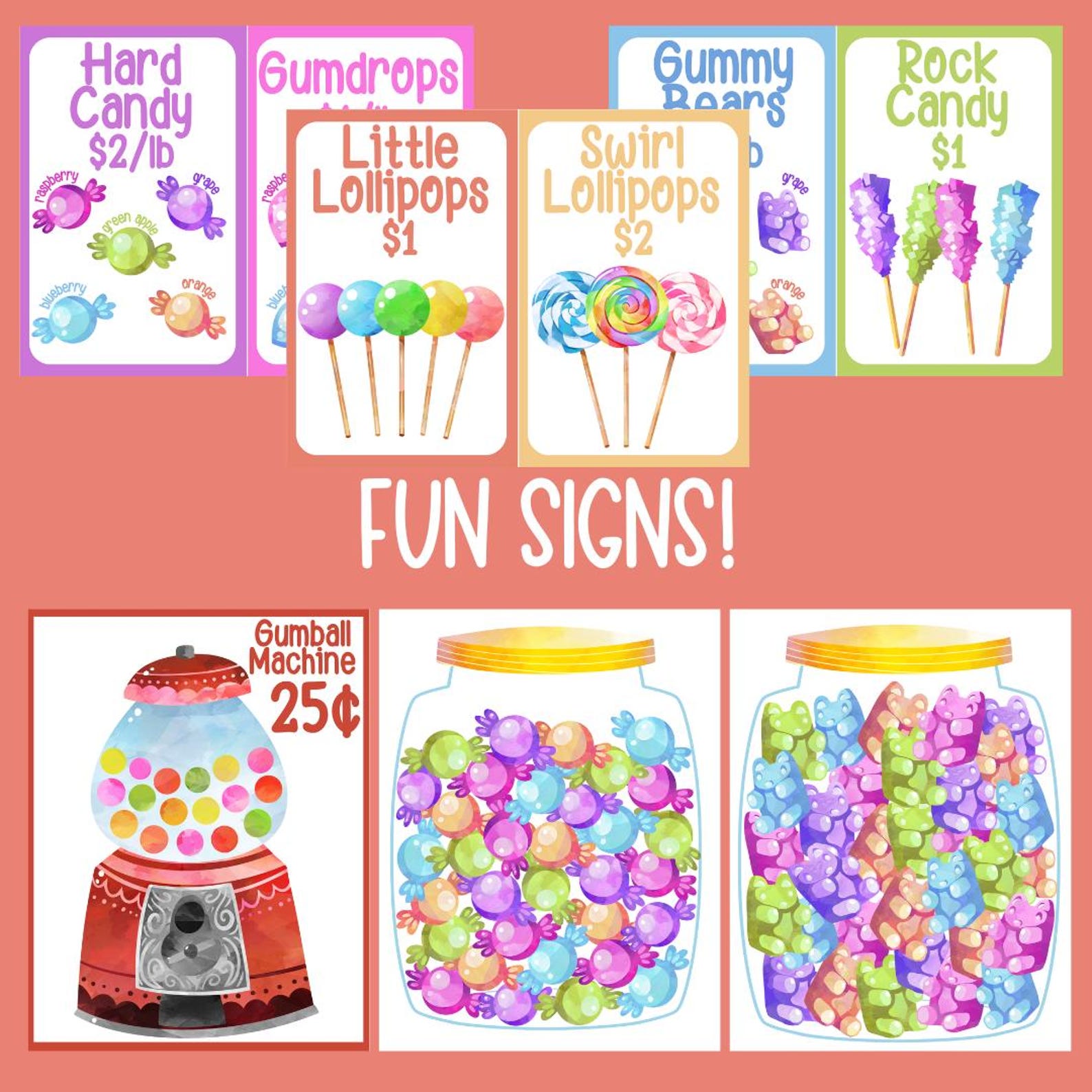 Candy Shop Dramatic Play, Pretend Play, Classroom Dramatic Play, Home ...