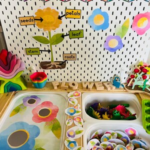 Flower Size Sort Flisat Inserts, Flisat Table, Flisat Insert Printable ...