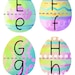 Easter Letter Match, Preschool Printable, Preschool Letters ...