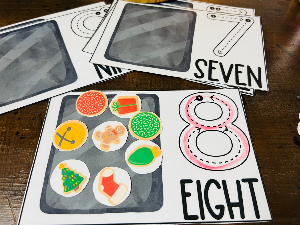 Christmas Math Bundle Christmas Preschool Printable - Etsy