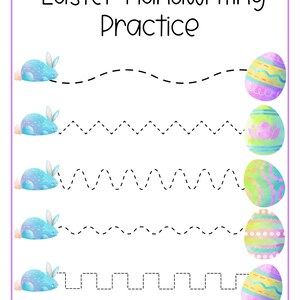 Easter Preschool Packet, Preschool Worksheets, Preschool Printable ...