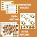 BEE Busy Book, Montessori Homeschool Printable, Preschool Printable ...