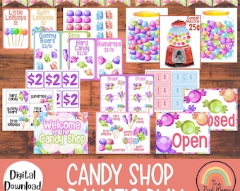 Sweetheart Treats Dramatic Play, Valentine's Pretend Play, Classroom ...