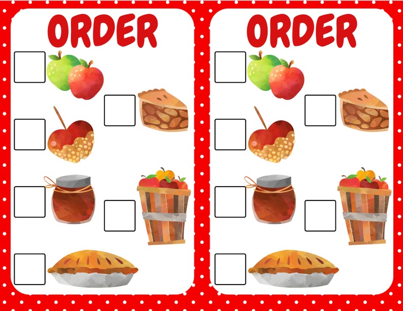 Apple Orchard Dramatic Play Pretend Play Classroom Dramatic - Etsy