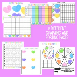 Heart Candy Mini Bundle, Preschool Valentine's Day, Valentine's ...