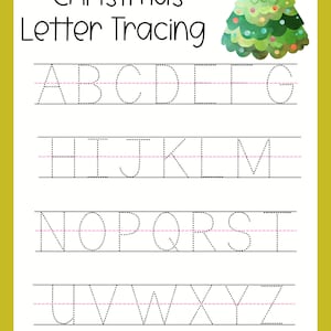 Christmas Preschool Packet, Christmas Preschool Printable, Homeschool ...