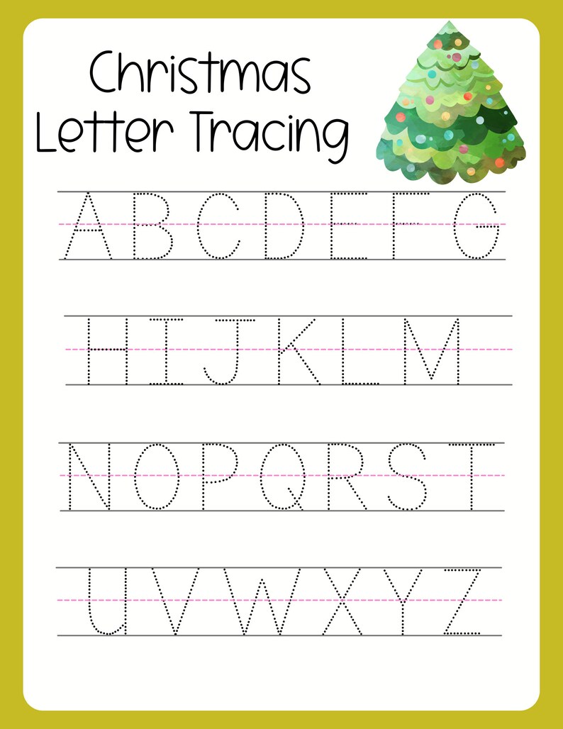 Christmas Preschool Packet, Christmas Preschool Printable, Homeschool ...