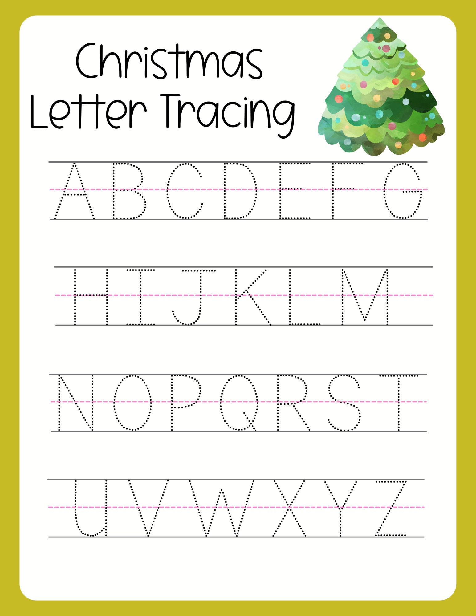 Christmas Preschool Packet, Christmas Preschool Printable, Homeschool ...