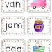 Christmas CVC Matching Cards, Christmas Preschool Printable, Christmas ...