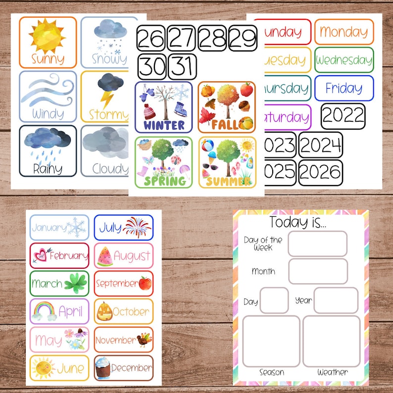 Today is Calendar, Circle Time, Preschool Curriculum, Preschool ...