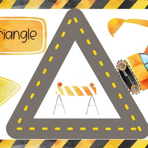 Construction Road Bundle, Preschool Printables, Preschool Letters ...
