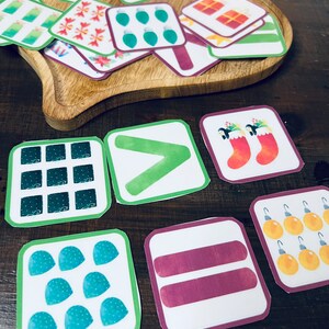 Christmas Math Bundle, Christmas Preschool Printable, Homeschool ...