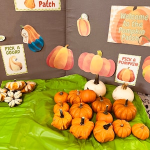 Pumpkin Patch Dramatic Play, Pretend Play, Classroom Dramatic Play ...