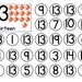 Number Dot Markers, Dab Markers Preschool Printable, Preschool ...