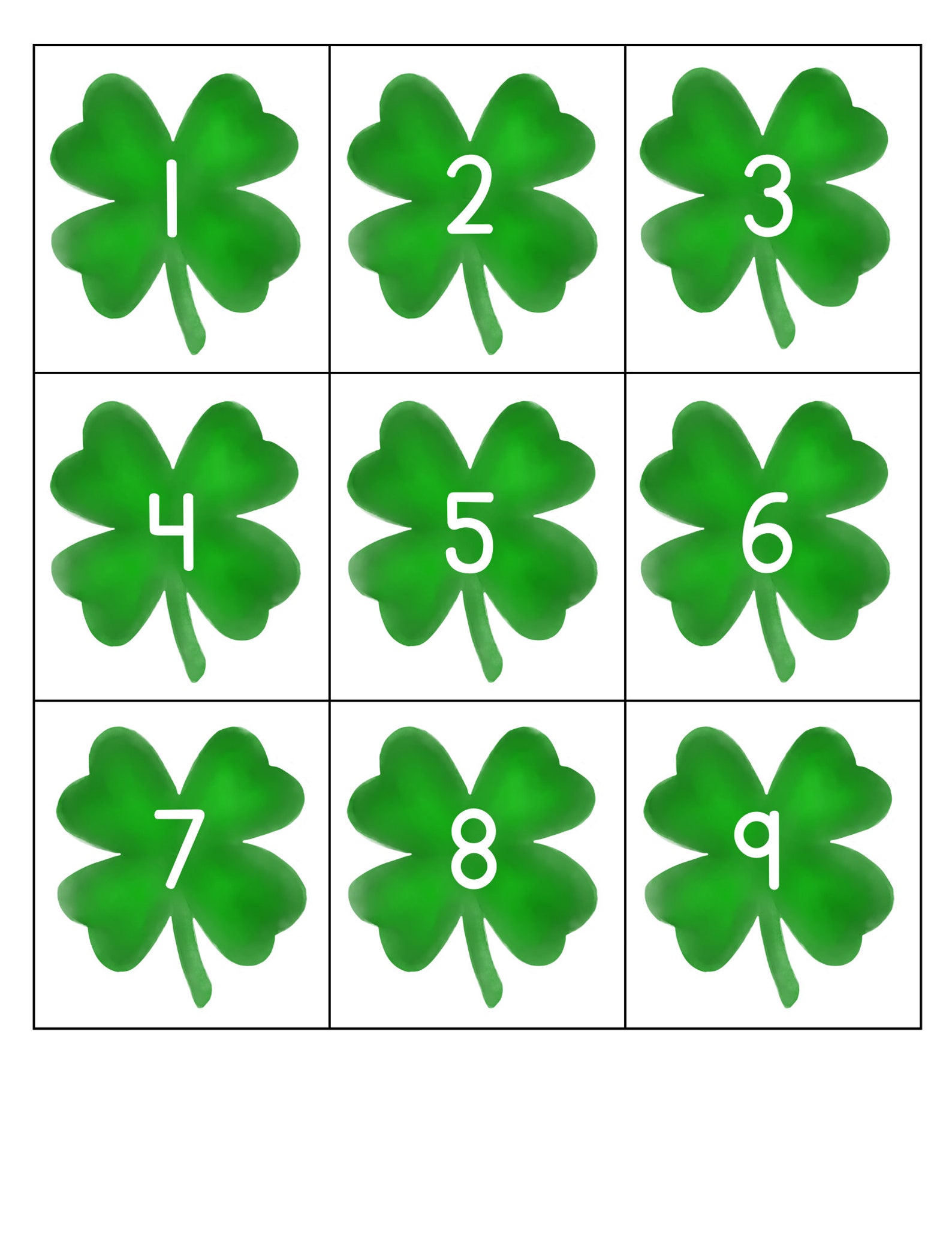 St. Patrick's Day Counting Coins Preschool Worksheet - Etsy