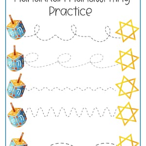Hanukkah Preschool Packet, Hanukkah Preschool Printable, Homeschool ...
