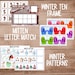 Winter Bundle, Preschool Curriculum, Winter Preschool Printable ...