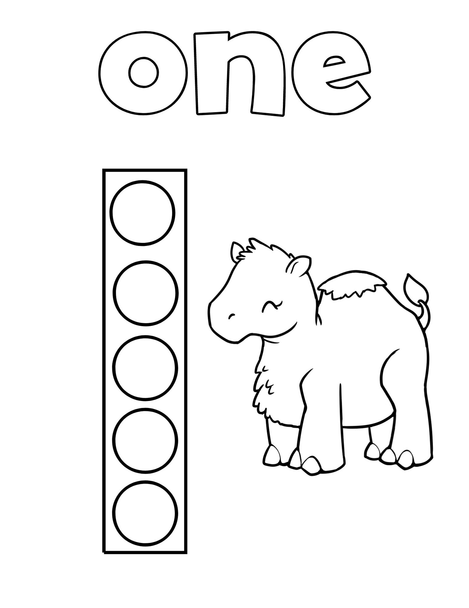 Numbers 1-10 Dot Markers Dab Markers Preschool Printable - Etsy Canada