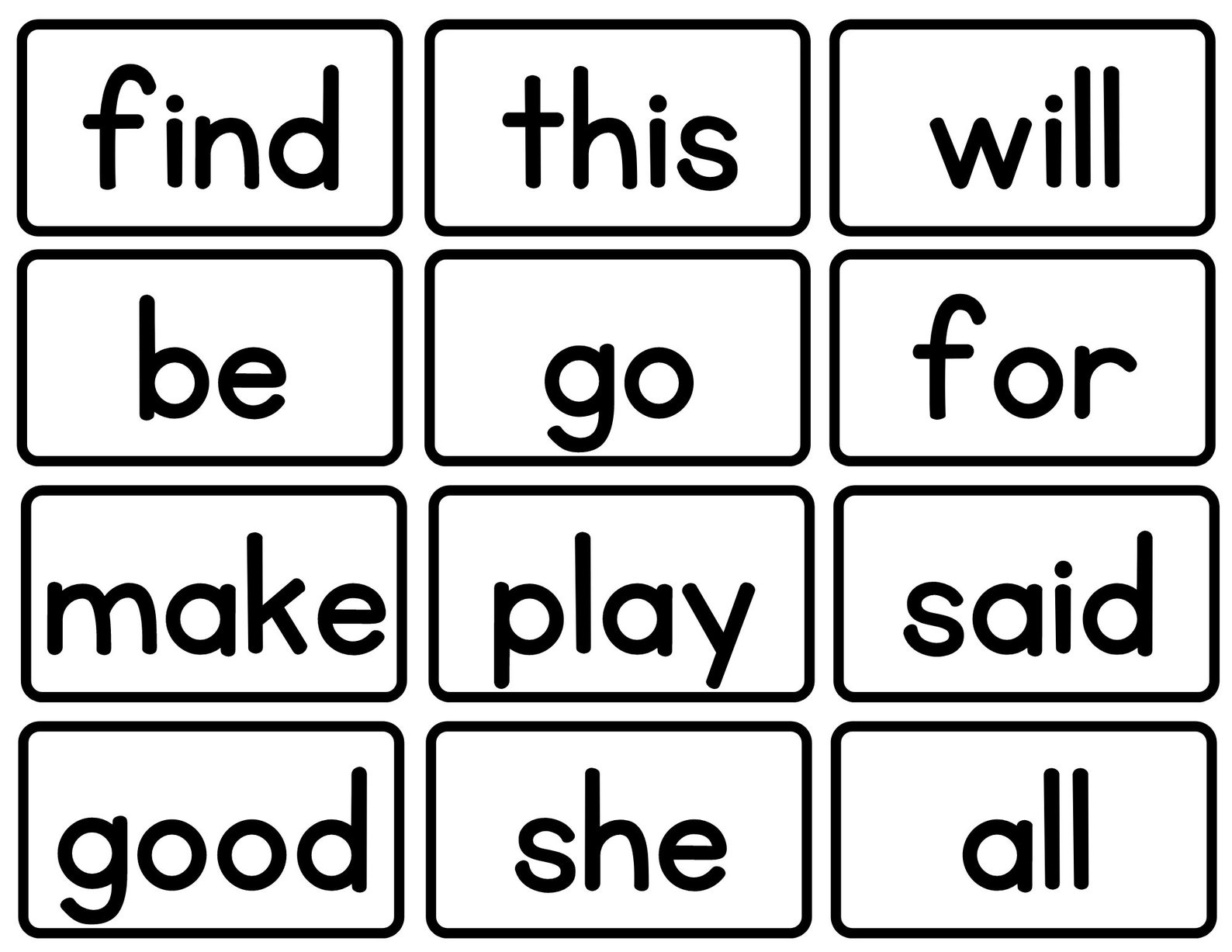 Spring Sight Words Preschool Worksheets Preschool Printable - Etsy