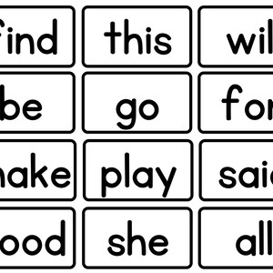 Spring Sight Words Preschool Worksheets Preschool Printable | Etsy