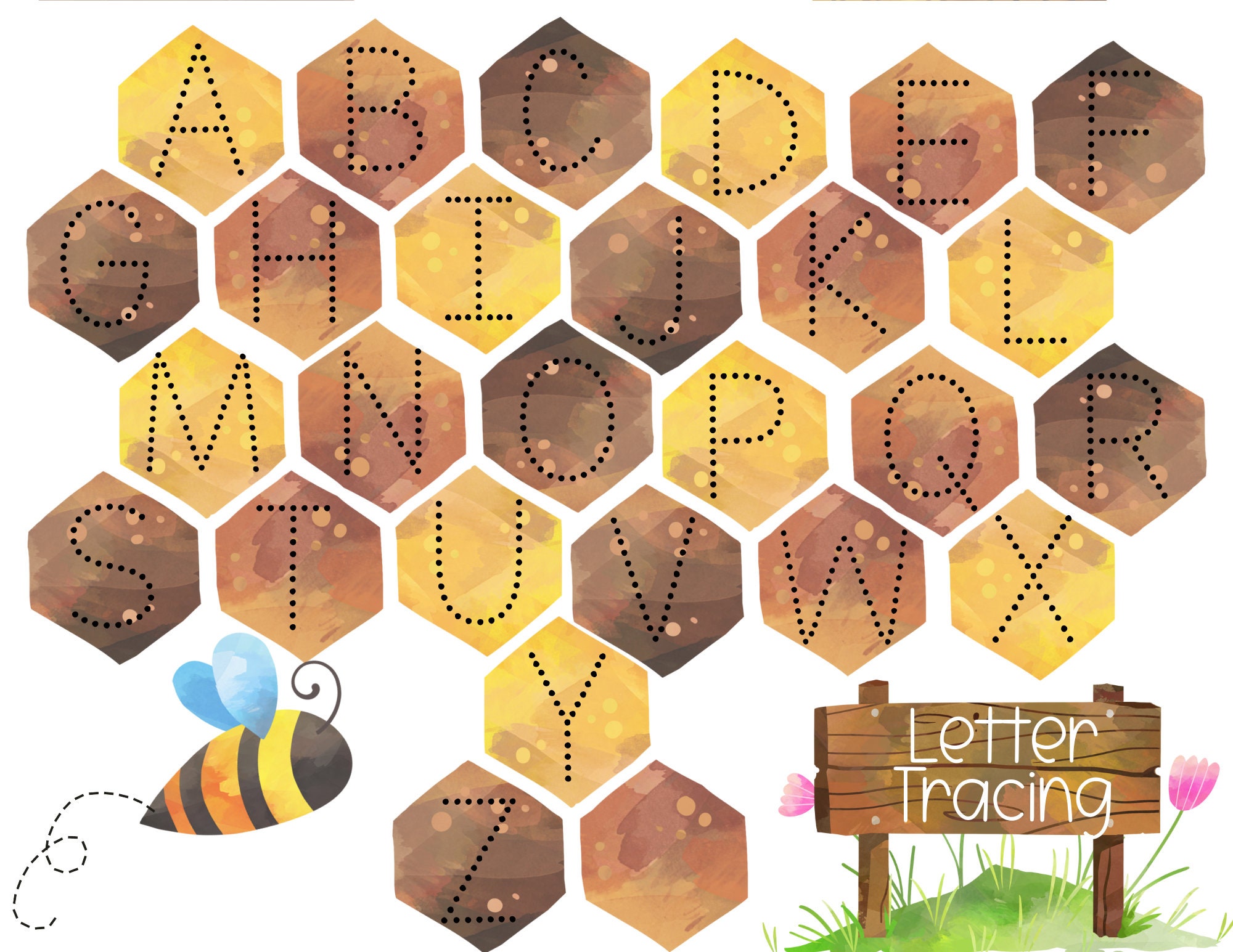 FARM Tracing Worksheets Preschool Handwriting Practice Pre-k - Etsy