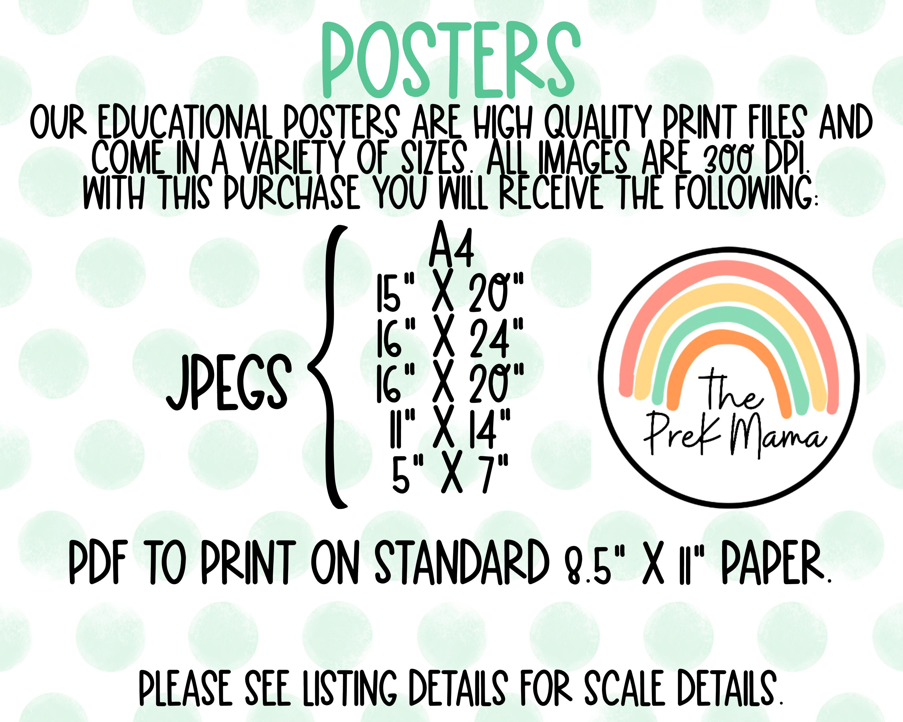 Math Symbol Poster, Educational Poster, Math Posters, Classroom Décor ...