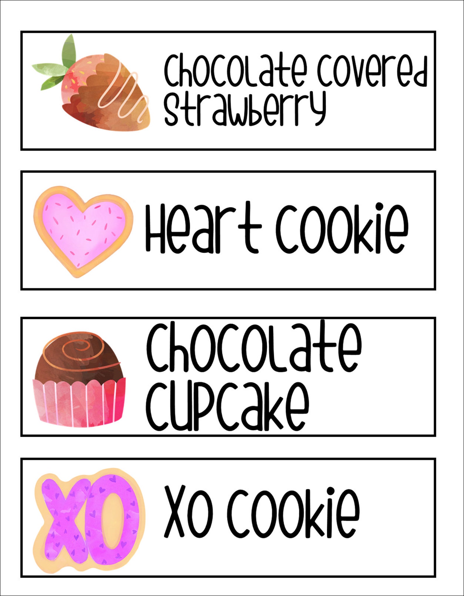 Valentine's Day Dramatic Play XOXO Sweet Shop Preschool - Etsy