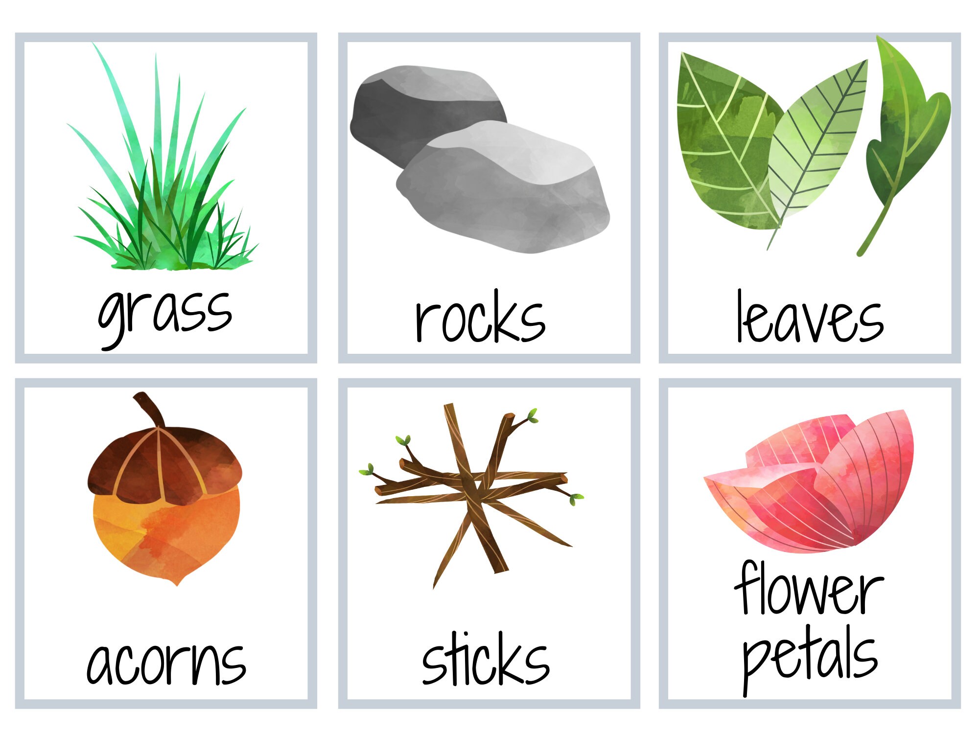 Mud Kitchen Labels, Preschool Printable, Home School, Montessori ...