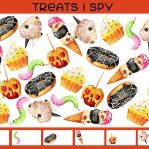 Halloween I Spy, Preschool Game, Halloween Preschool Printable ...