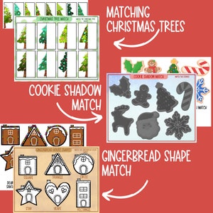 Christmas Busy Book, Christmas Preschool Printable, Homeschool ...