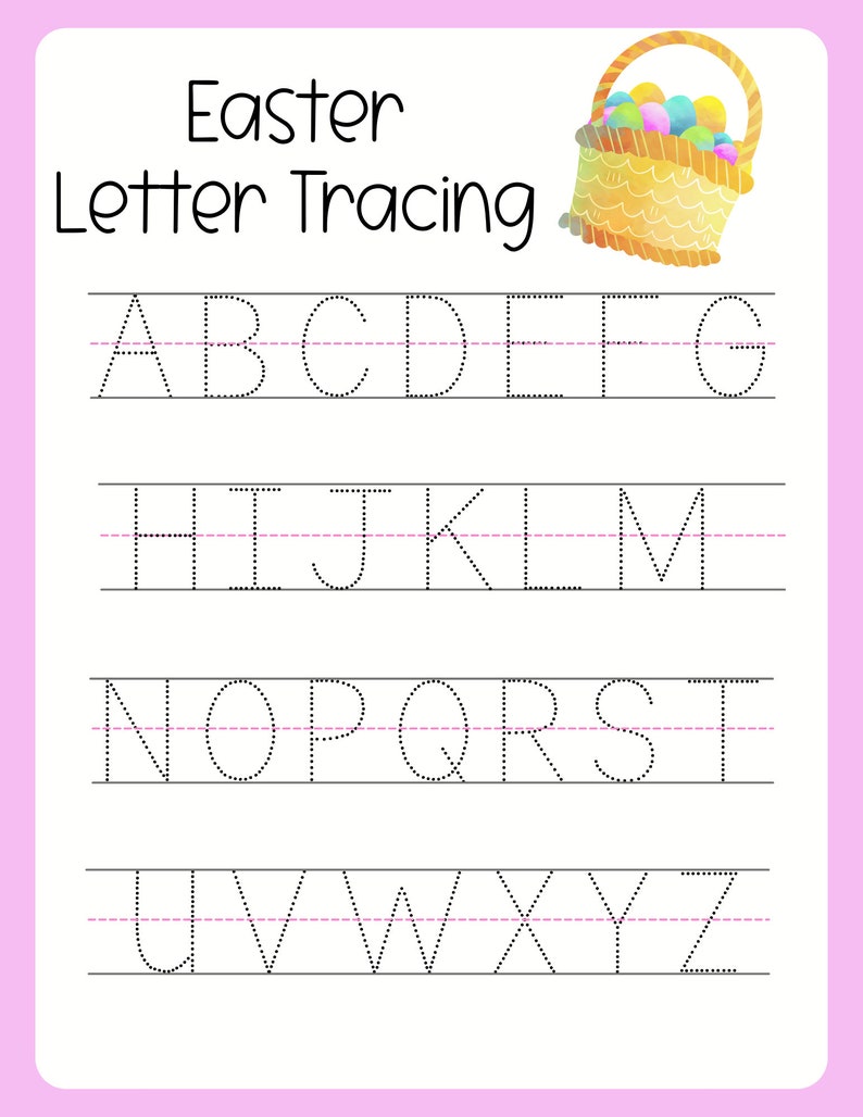 Easter Preschool Packet, Preschool Worksheets, Preschool Printable ...