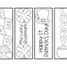 St. Patrick's Day Bookmarks, Coloring Bookmarks, Kids Bookmarks, DIY ...