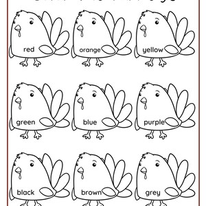 Thanksgiving Preschool Packet, Preschool Worksheets, Fall Activity for ...