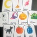 Halloween Color Poster and Flashcards, Preschool Printable, Preschool ...